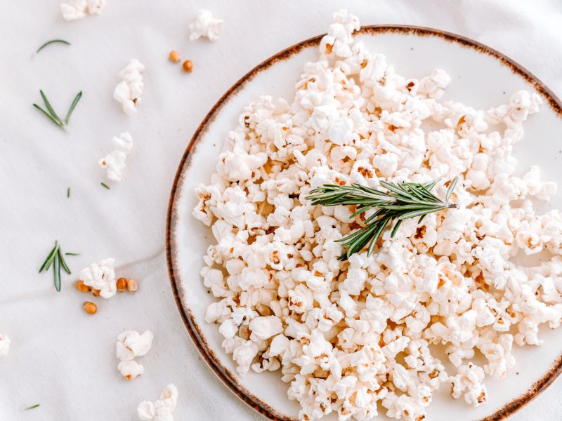 Rosemary Popcorn - Food with Purpose UHG